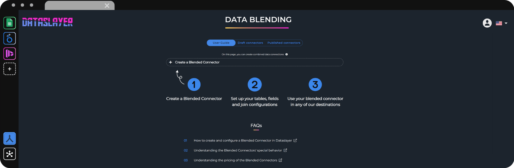 What is a Blended Connector in Dataslayer