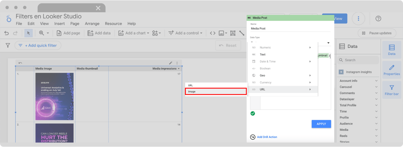 How to filter, sort, and run calculations in Looker Studio