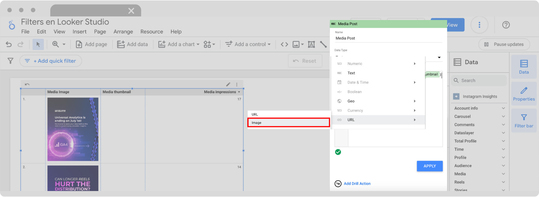 How to filter, sort, and run calculations in Looker Studio