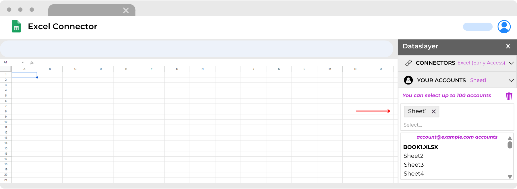Understanding the Microsoft Excel connector in Dataslayer