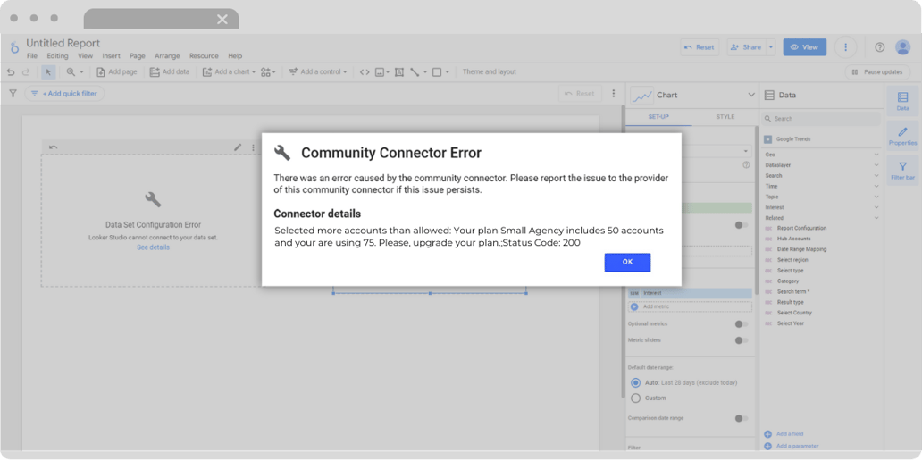 Understanding Looker Studio: Troubleshooting Common Errors