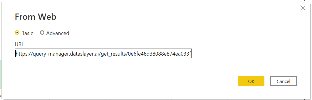 Cómo conectar datos a Power BI con la API de Dataslayer